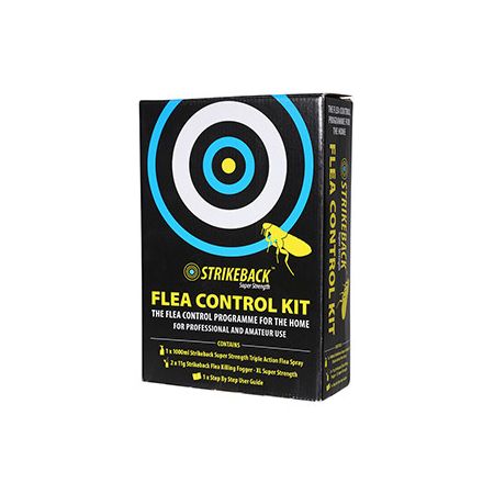 Buy Strikeback Advanced Flea Control Kit from £32.49