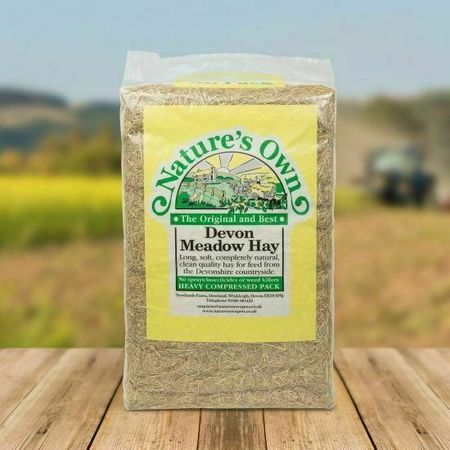 Buy Nature's Own Devon Meadow Hay Extra Large 4kg from £3.49