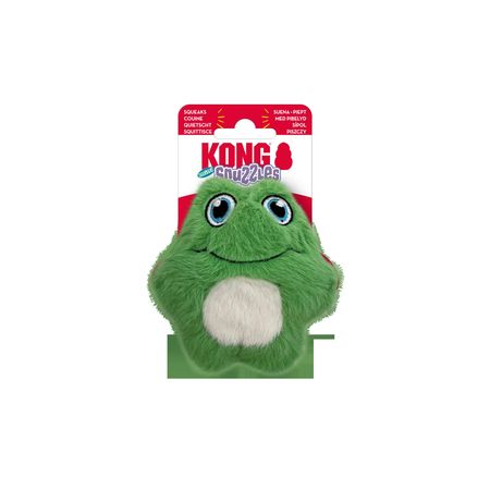 Buy KONG Snuzzles Mini Frog Dog Toy from £6.49