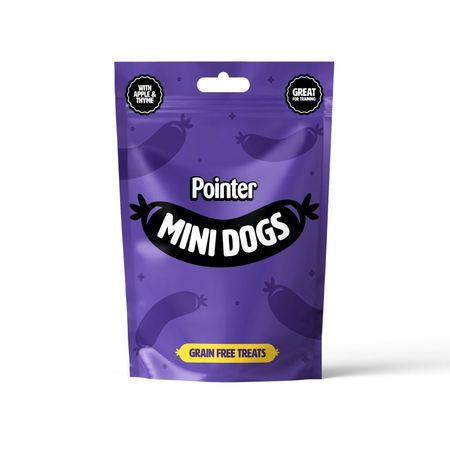 Buy Pointer Mini Pork Hot Dog Treat 90g from £3.99