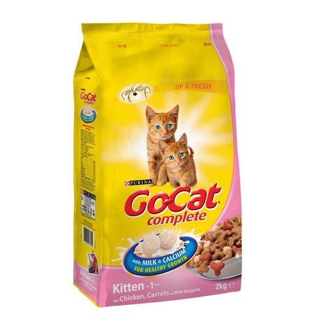 Buy Go-Cat Complete Kitten Chicken Carrots & Milk 2kg from £5.99