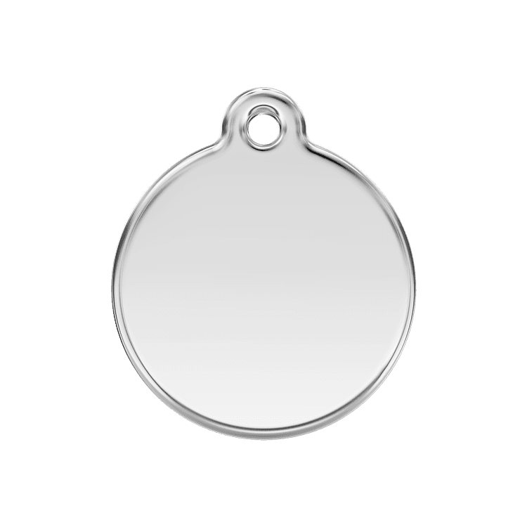 Buy Red Dingo Stainless Steel Engraved Dog Tag Angel Wings Navy from £12.49