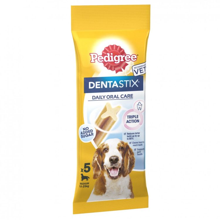 Buy 14 x Pedigree Dentastix Daily Dental Chews Medium Dog Sticks 5 from ...