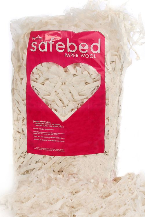 Buy Safebed Paper Wool Small Pet Bedding 2kg from £15.99